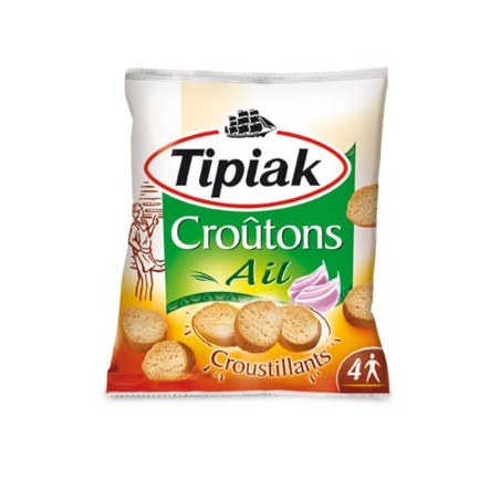Delivery in the world of croutons with garlic of the brand Tipiak 75g