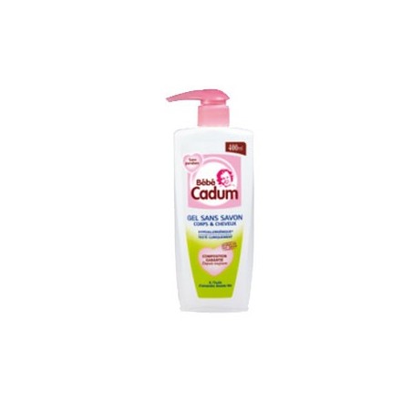 Bébé Cadum Soap Free Gel for Body and Hair 750ML