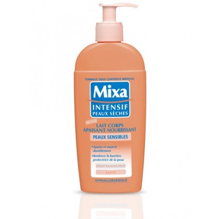 Livraison à domicile de lait pour le corps anti-dessechement Mixa 300ml