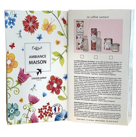 Livraison à domicile de coffret d'ambiance 3 produits pour la maison