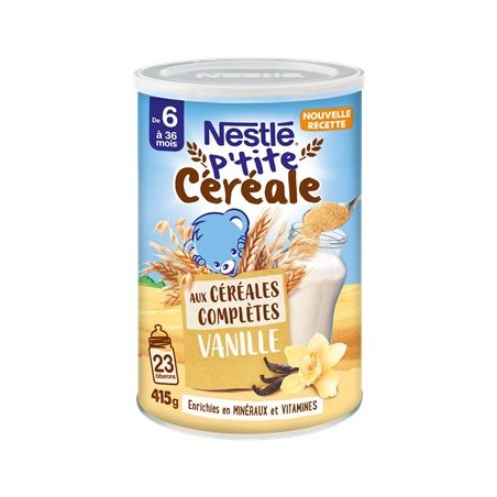 Home delivery of Nestlé P'tite Céréales Dès 6 Mois Vanille 415g