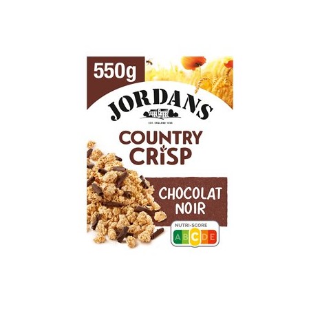 Jordans Céréales Country Crisp Dark Chocolate 550g - Crunchy goodness ...